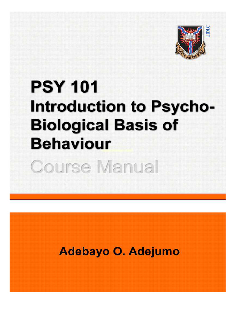 Psy 101 | PDF | Central Nervous System | Nerve