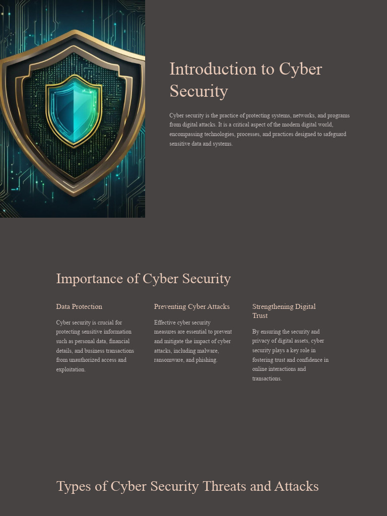Cyber Security | Download Free PDF | Security | Computer Security