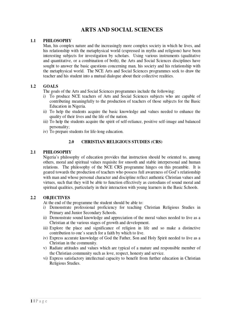 NCE Artssoc Science | PDF | Bible | Jesus