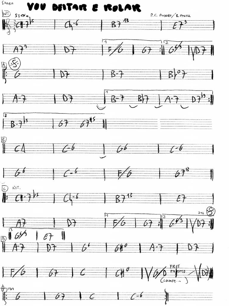 08 Vou deitar e rolar | PDF