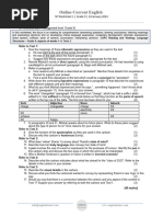 Worksheet 6 Numeric and Geometric Patterns Grade 9 Maths | PDF ...