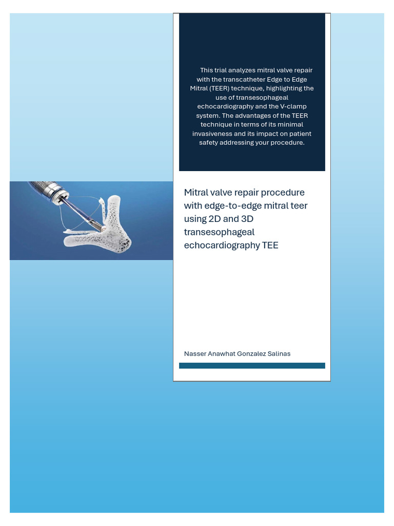Mitral Valve Repair Trial | PDF | Cardiac Surgery | Surgery