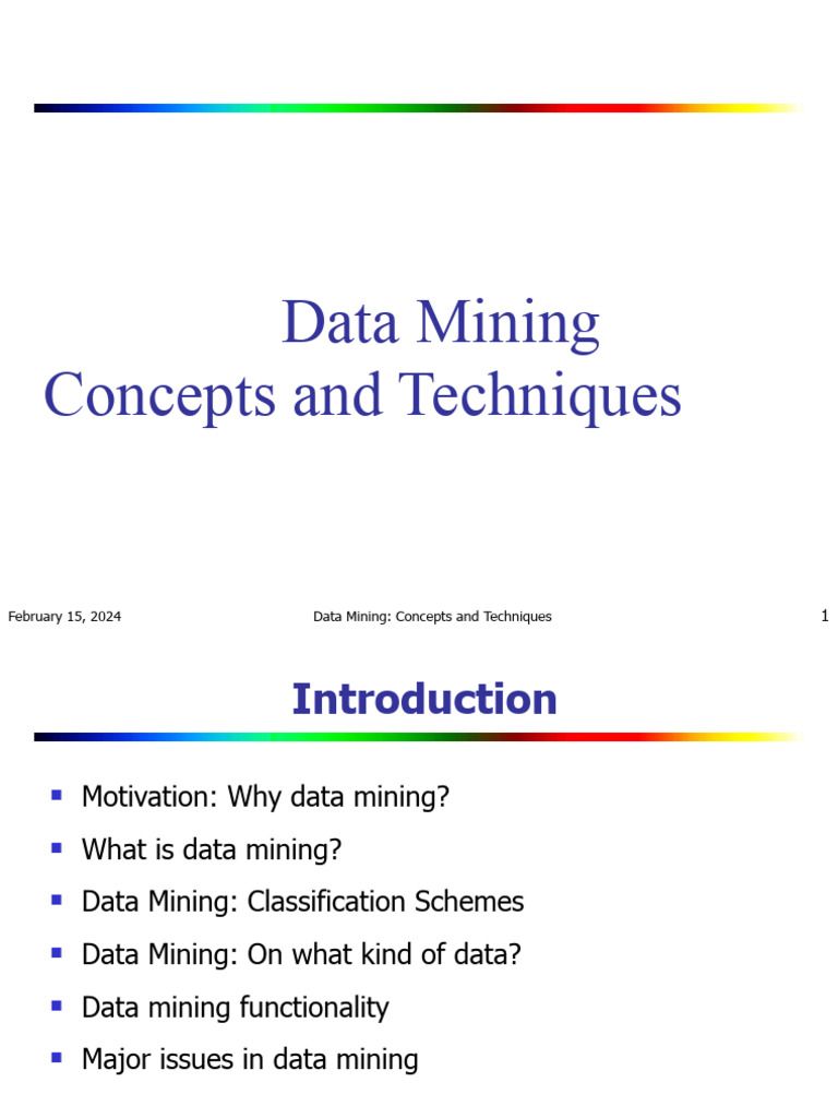 Data Mining and Machine Learning Notes by Niraj | Download Free PDF ...