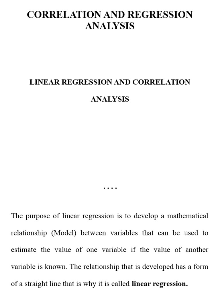 Correlation | PDF | Coefficient Of Determination | Linear Regression