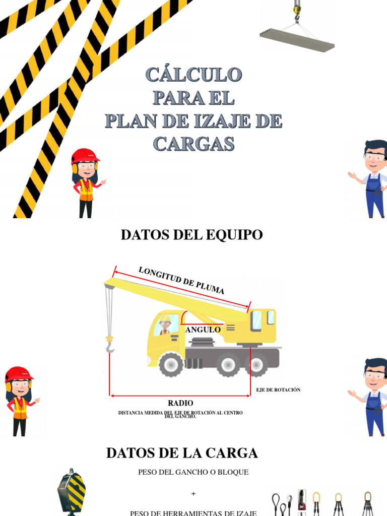 Cálculo para El Plan de Izaje de Cargas - 230925 - 091843 | PDF