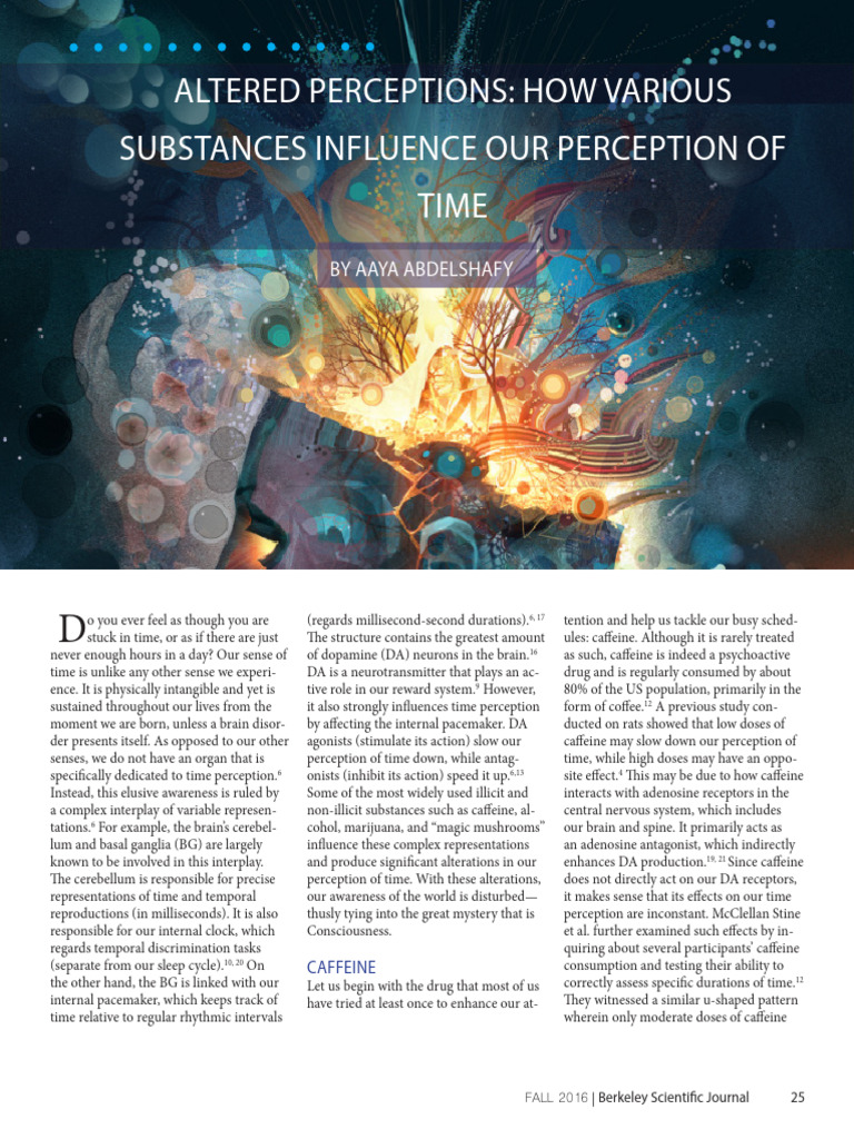 Altered Perceptions - How Various Substances Influence Our Perception ...