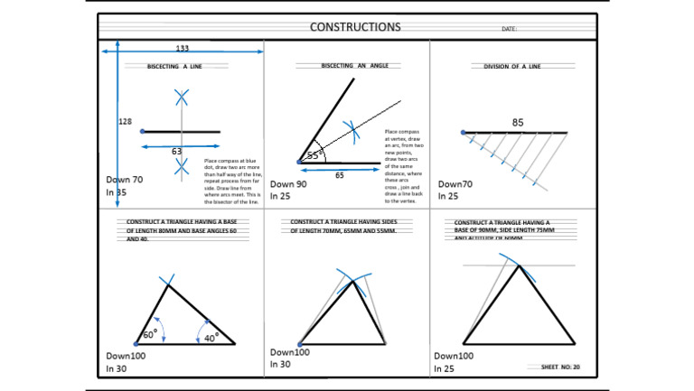 Lesson 1 Work Sheet | PDF | Euclidean Geometry | Euclidean Plane Geometry