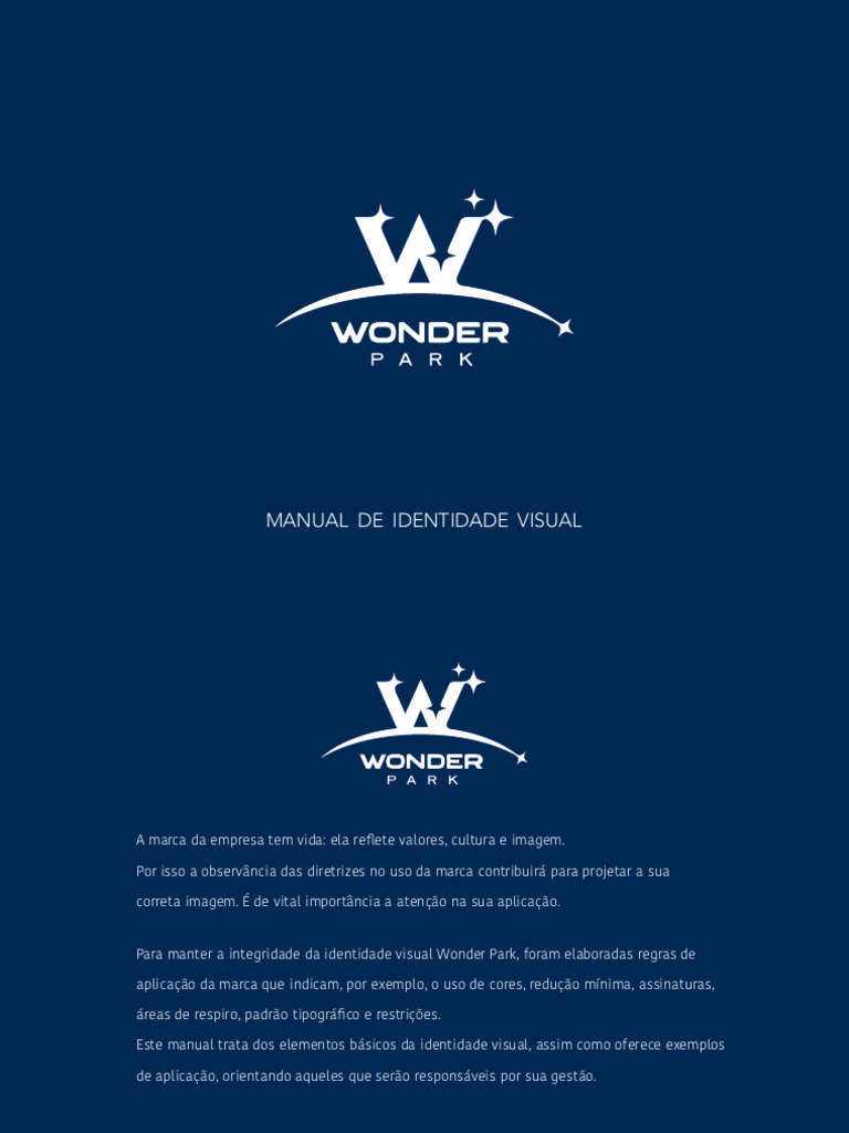 Manual Id Visual Wonder Park v01 Fev 2021 | PDF | Cor | Imagem