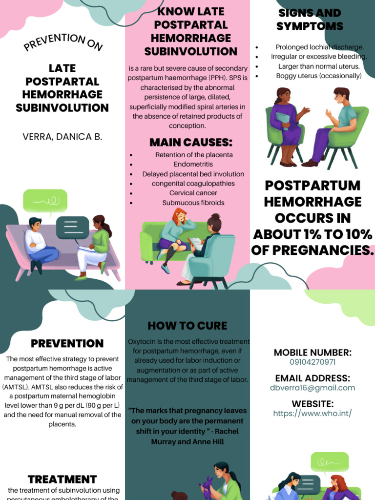 Brochure | PDF | Childbirth | Causes Of Death