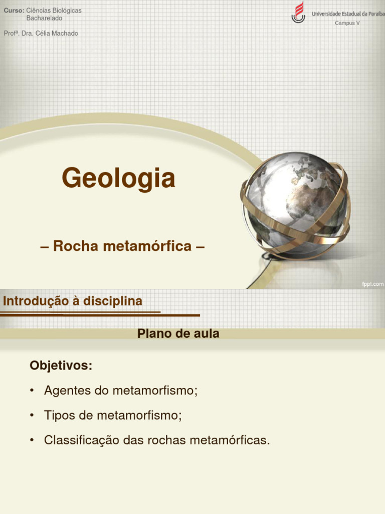 Geo 13 Rochas Metamorfica | PDF | Rochas (Geologia) | Magma