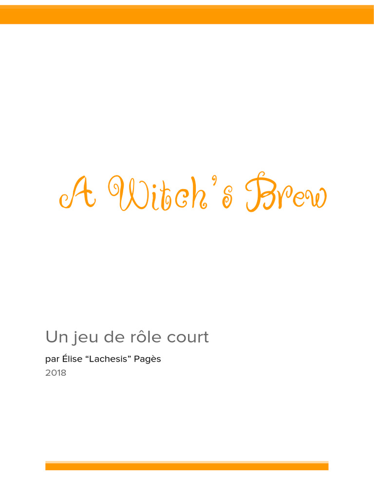A Witchs Brew TLPL | PDF
