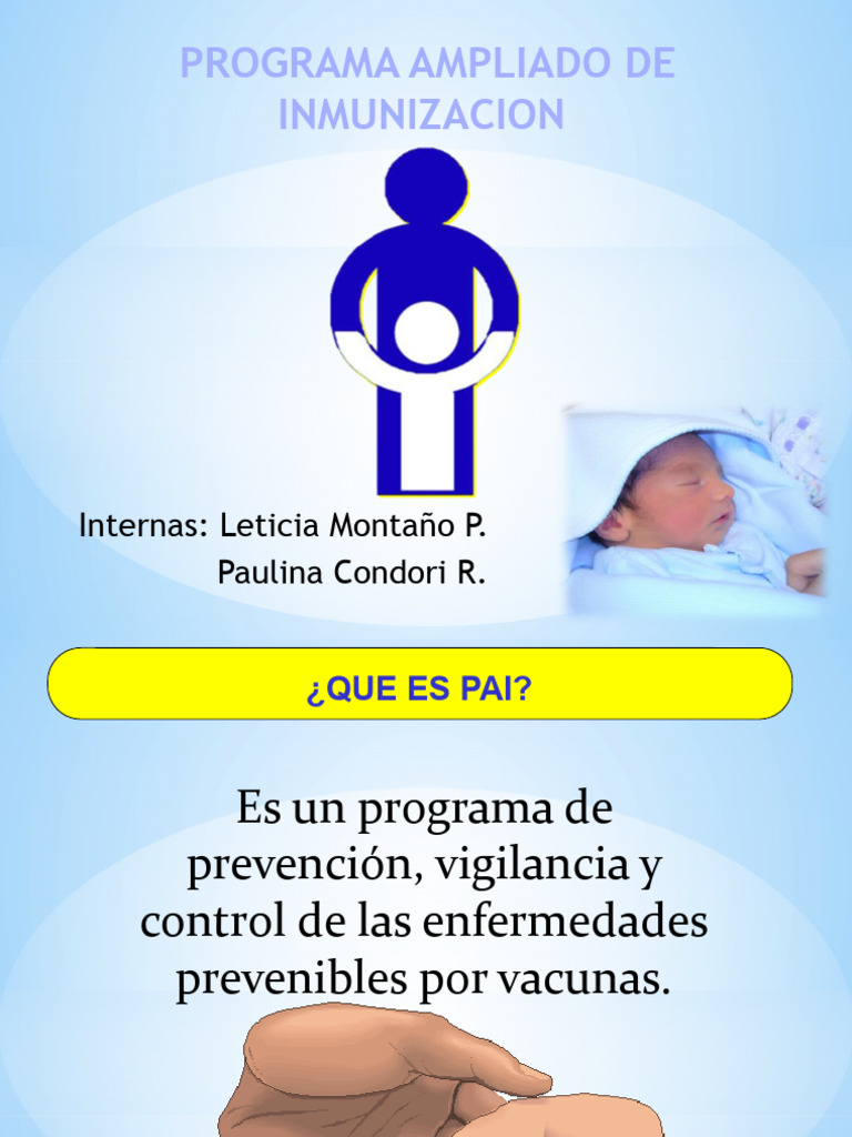 Programa Ampliado de Inmunización PAI 2025 | PDF | Vacunas | Vacunación