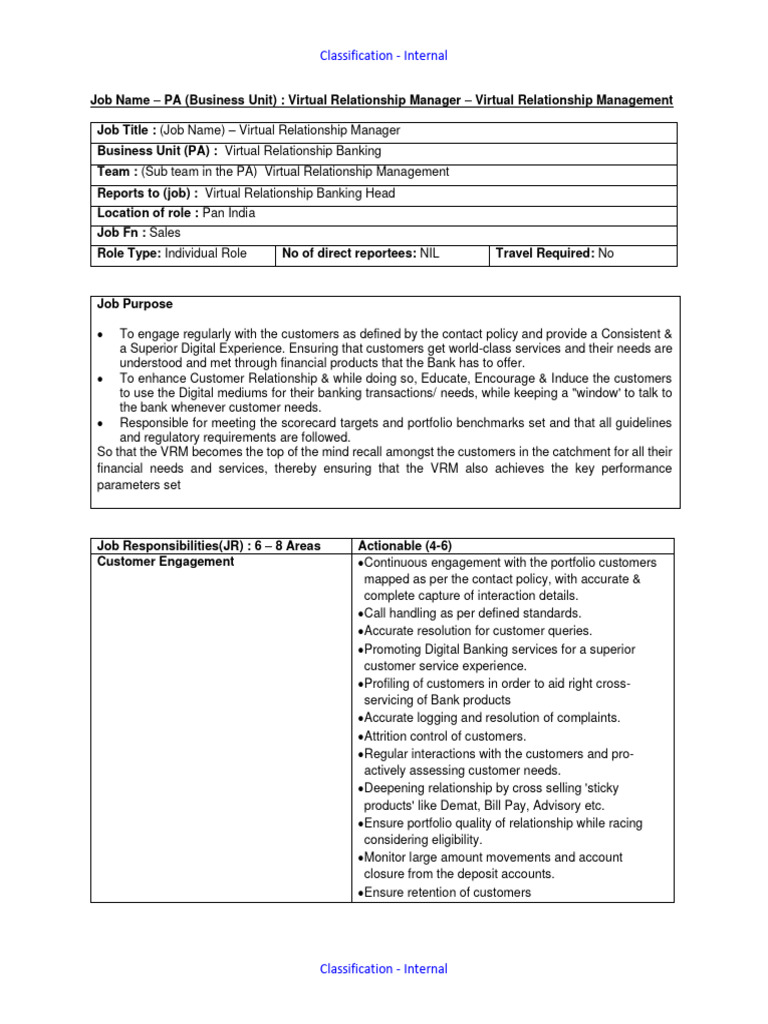 659f9ab148e63 Virtual RM-VRM | PDF | Banks | Sales