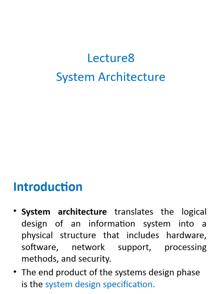 Lecture 8 | PDF | Enterprise Resource Planning | Client–Server Model Lecture 8 | PDF | Enterprise Resource Planning | Client–Server Model