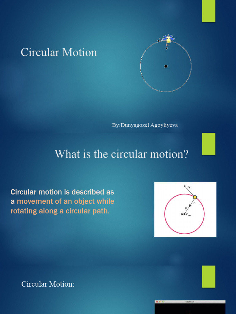 What Is The Circular Motion | PDF