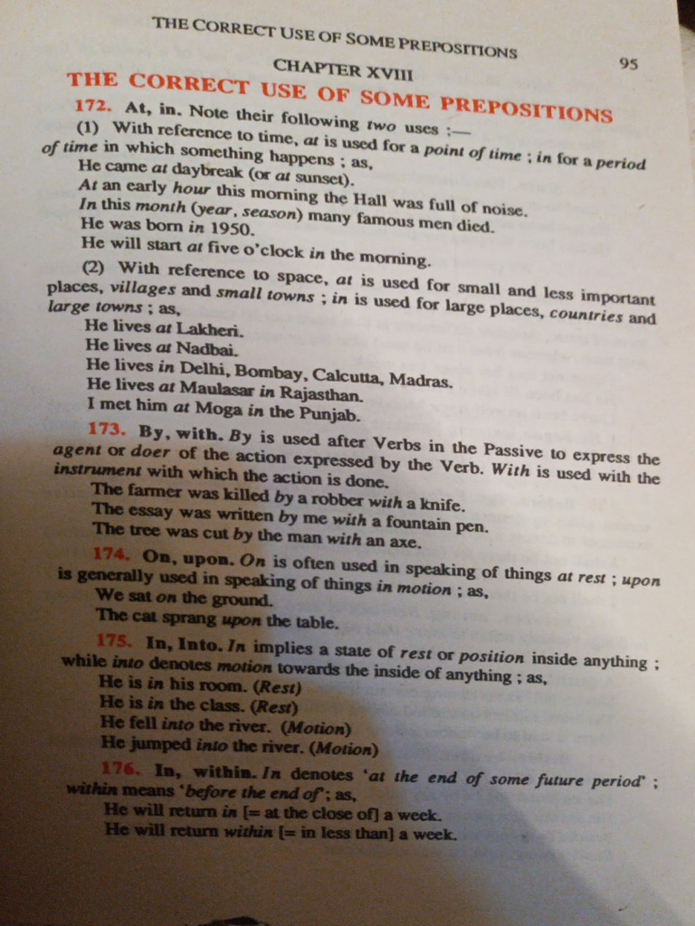 Prepositions Vimp 2711 | PDF | Language Mechanics | Grammar