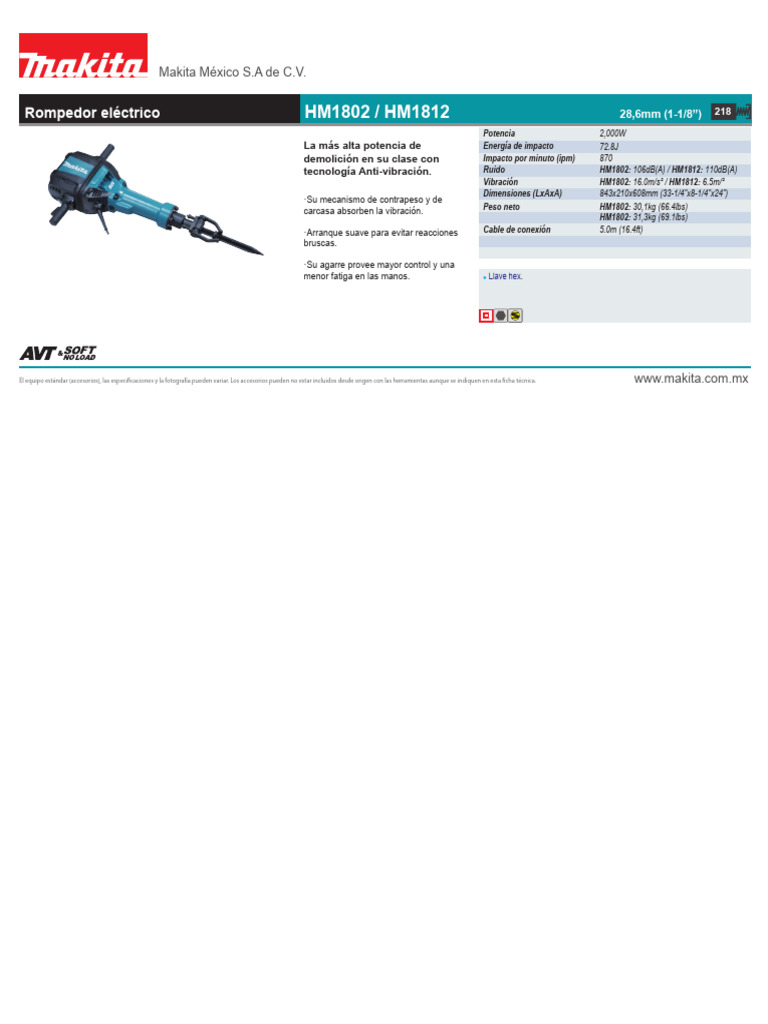 Ficha HM1802-HM1812 | PDF