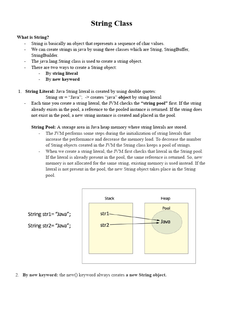 String Class. | PDF | String (Computer Science) | Boolean Data Type String Class. | PDF | String (Computer Science) | Boolean Data Type