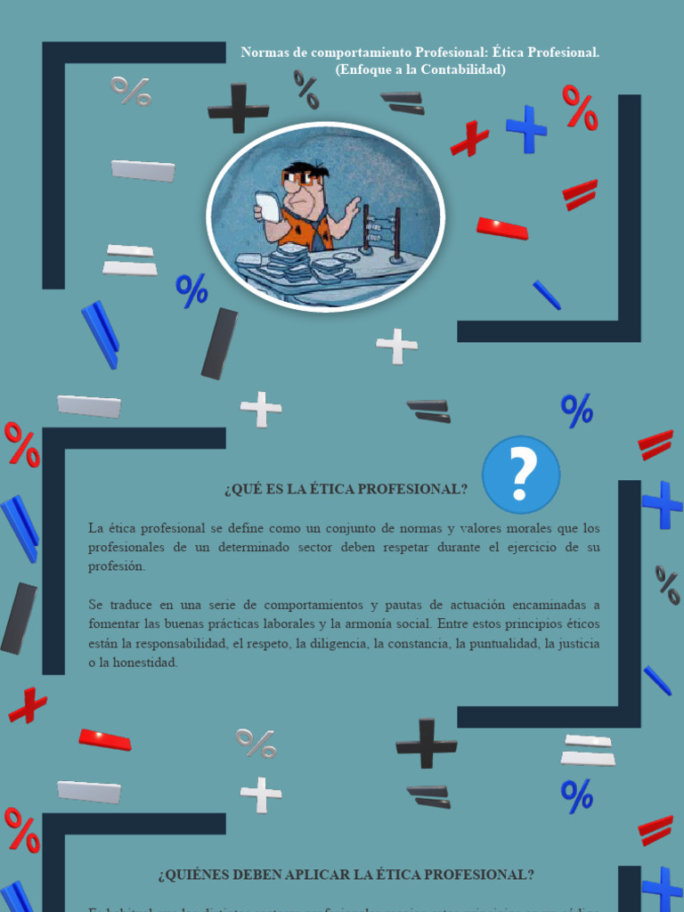 Exposicion Grupo II | PDF | Ética profesional | Contabilidad