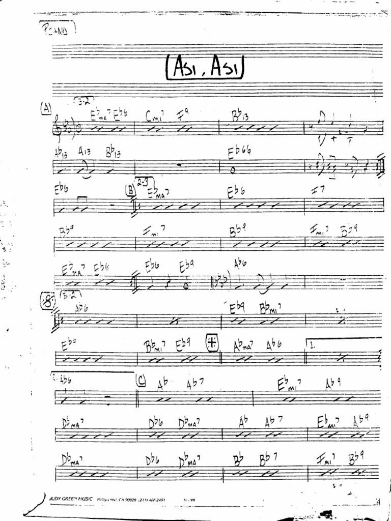 Asi Asi Piano PDF | PDF