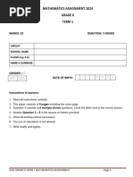 Grade 6 Number Sentence Guide | PDF | Numbers | Elementary Mathematics