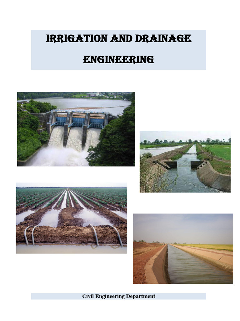 CH 1 Irrigation | PDF | Discharge (Hydrology) | Drainage Basin