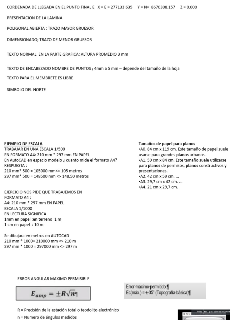 Error Angular Maximo Permisible | PDF
