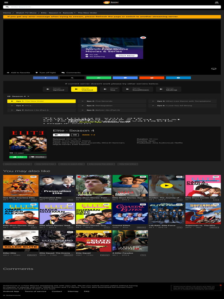 Watch Elite On Solarmovie - Free & HD Quality | PDF