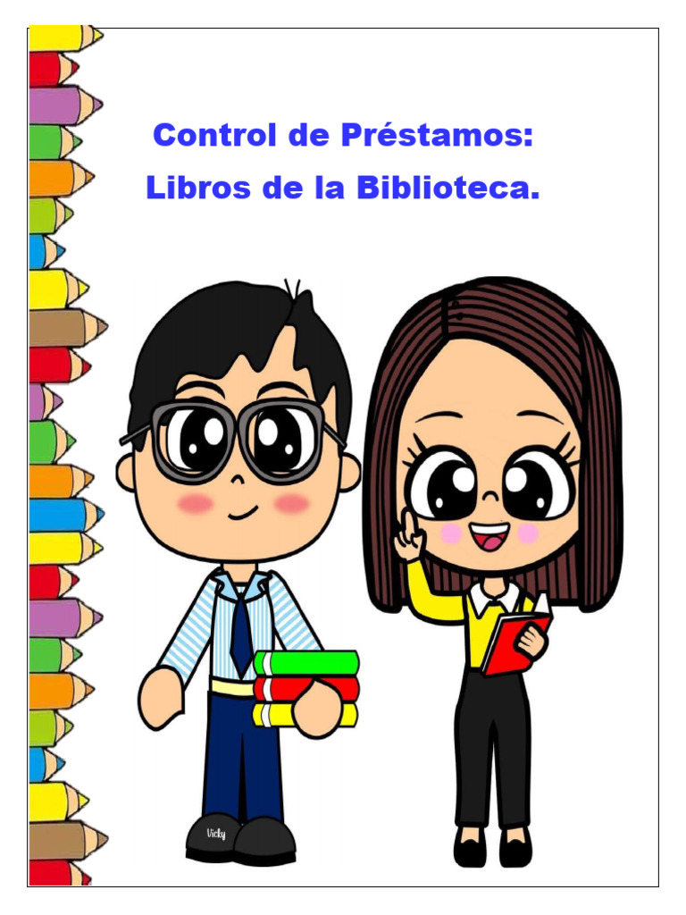 Control de Préstamos de Libros Escolar | PDF