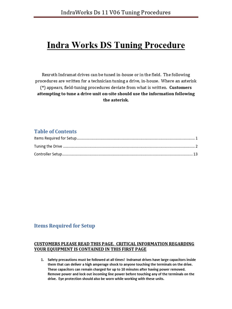 Dokumen - Tips - Indra Works Ds Tuning Procedure Ams Controls 2015 10 12 Continuing Place The ...