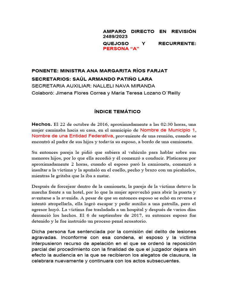 ADR 2489-2023 Constitucional 398 CNPP | Descargar gratis PDF ...