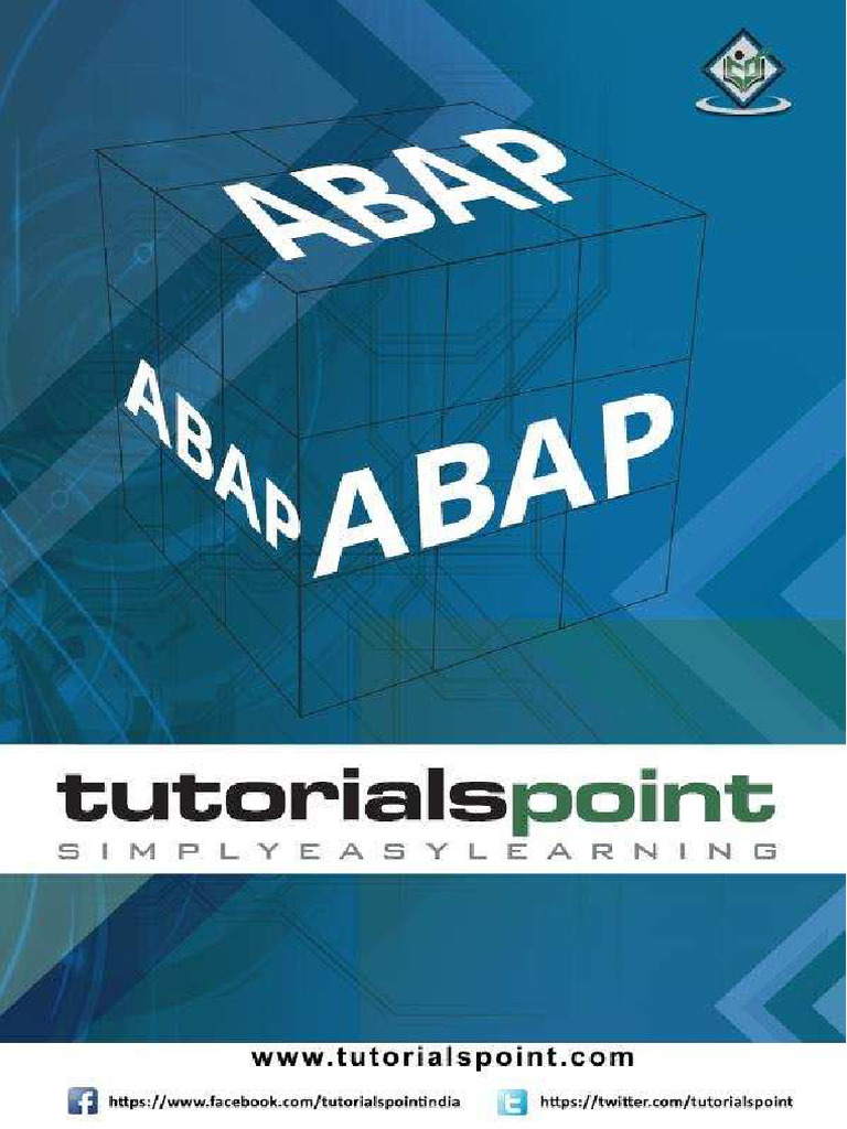 Sap Abap Tutorial Pdf Data Type Variable Computer Science 7243