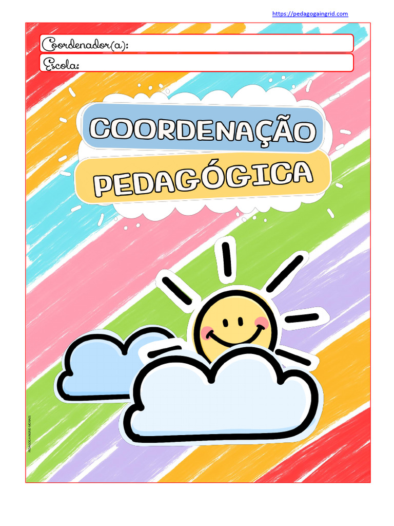 Calendário Escolar e Fichas de Atendimento | PDF | Blog | Pedagogia
