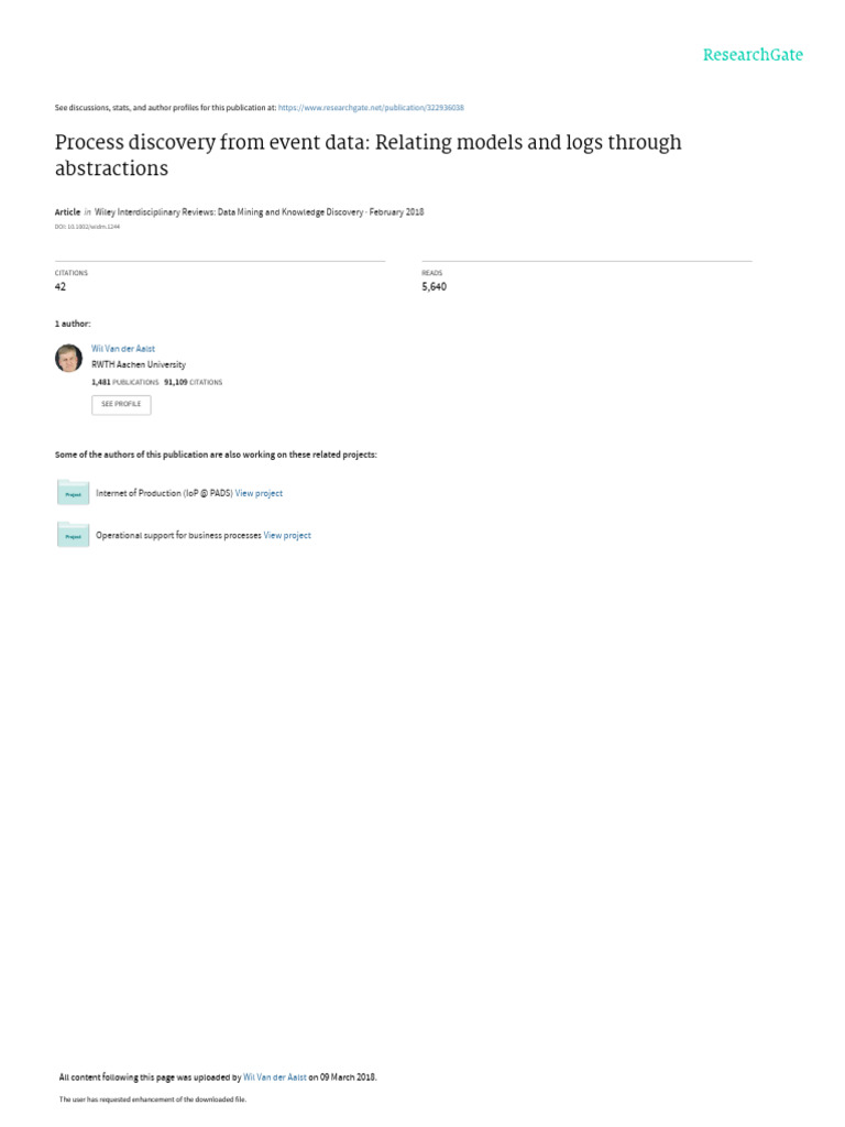 Process Discovery Techniques Explained | PDF | Conceptual Model | Business Process Management