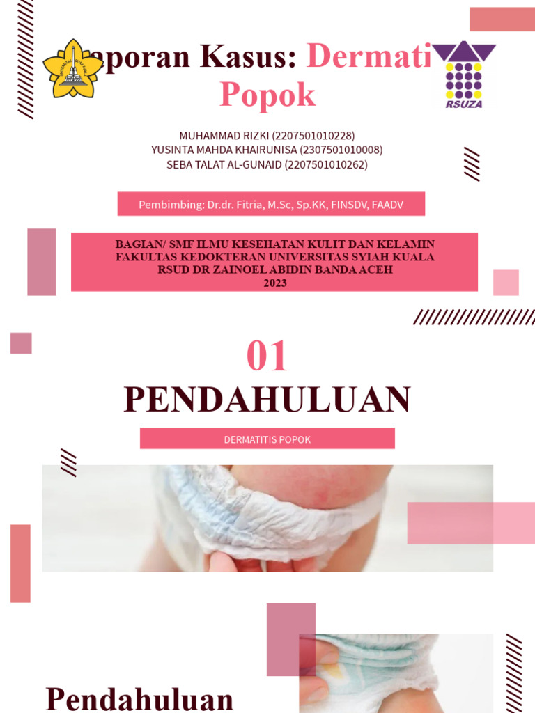 Laporan Kasus Dan Telaah Kritisi Jurnal - Dermatitis Popok | PDF
