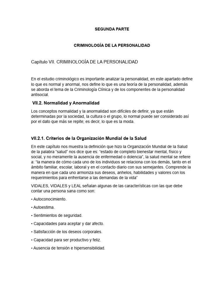 Jared | PDF | Psicología de la personalidad | Criminología