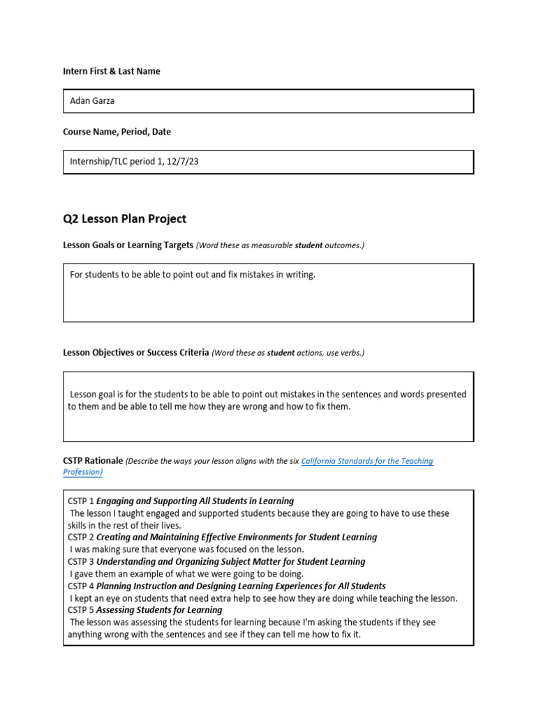 Lesson Plan Quater 2 | PDF | Lesson Plan | Human Communication