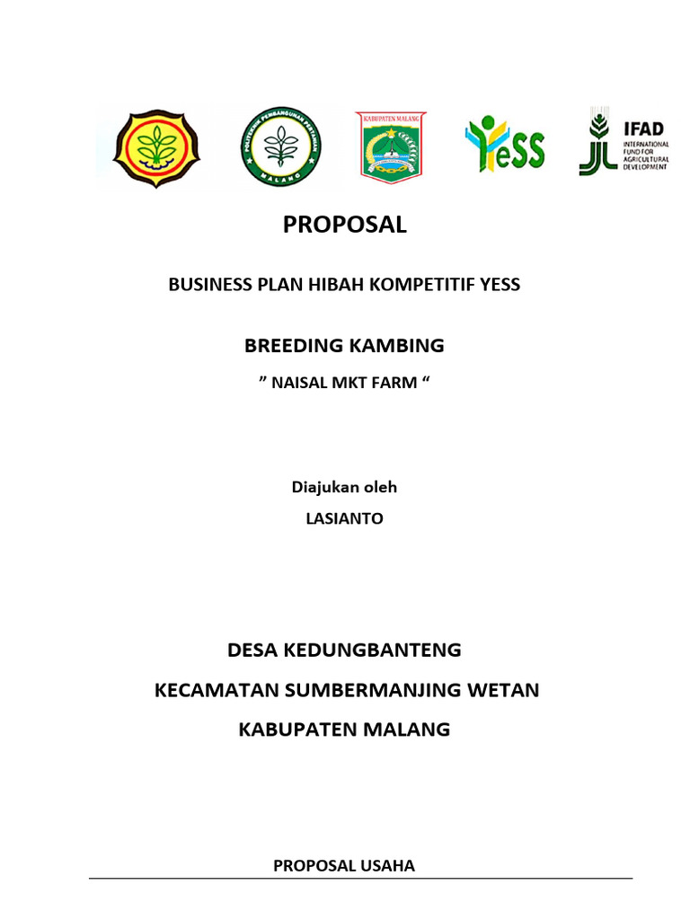 Proposal Kambing | PDF