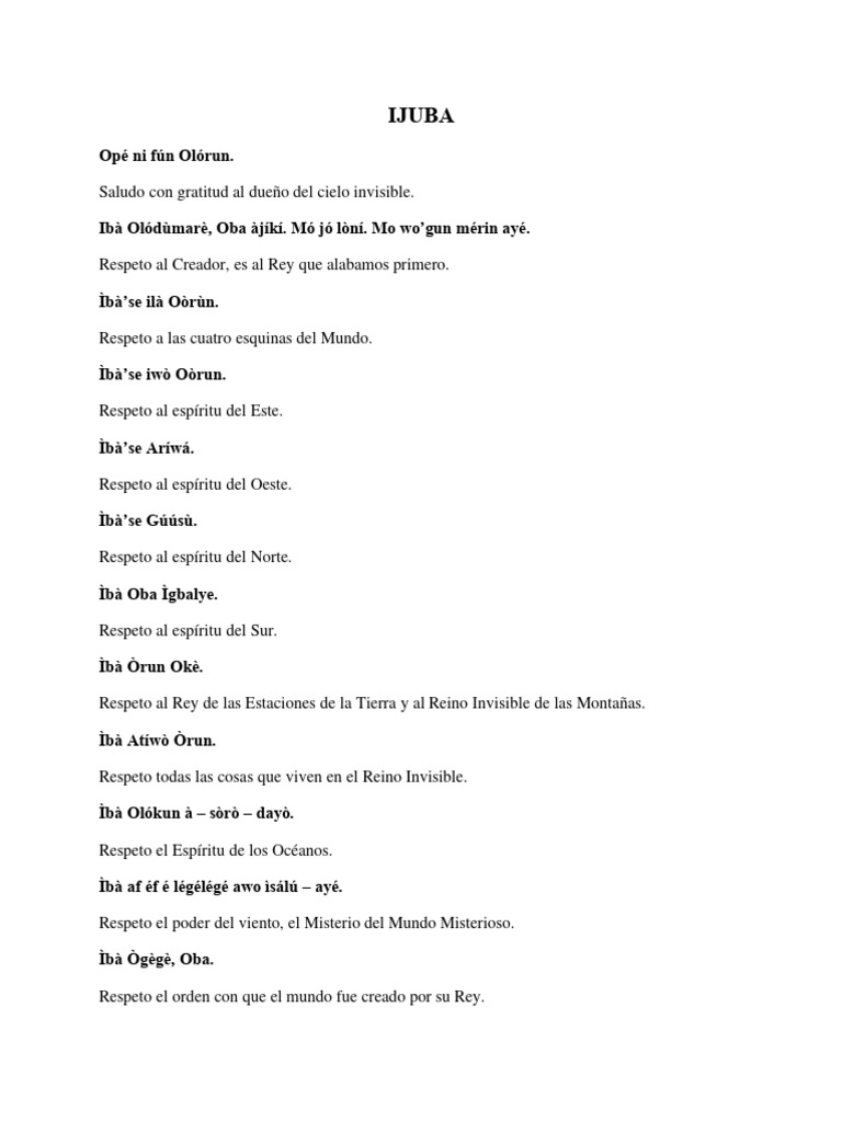 Ijuba | PDF | Ciencias sociales | Religión y espiritualidad