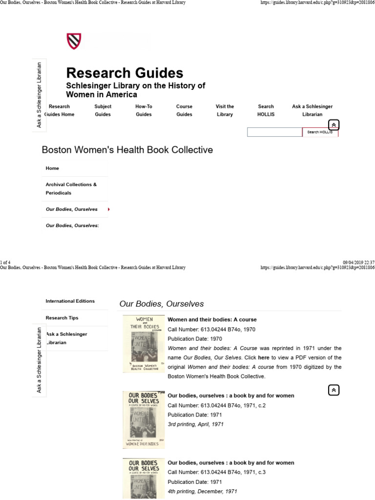 História Das Edicoes Do OBOS 01 | PDF | Libraries | Books