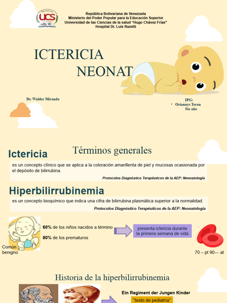 1695868001737_ictericia neonatal | PDF | Especialidades Medicas | Medicina CLINICA