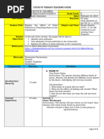 IDP Sample | PDF | Teachers | Learning