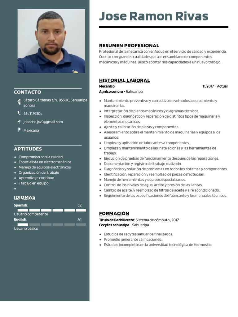 Experto Mecánico en Sahuaripa | PDF | Informática