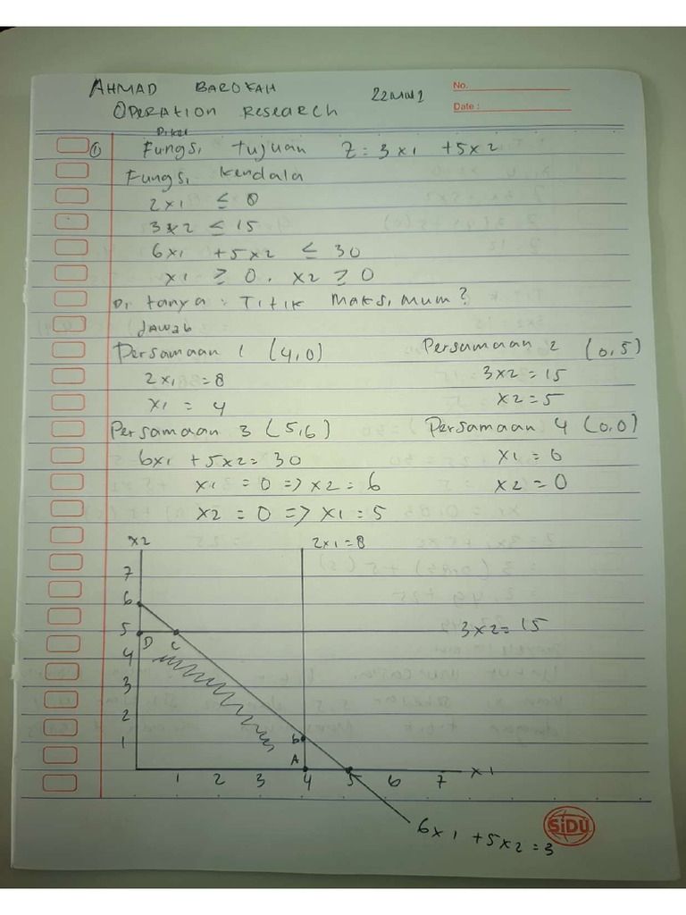 Operation Research | PDF