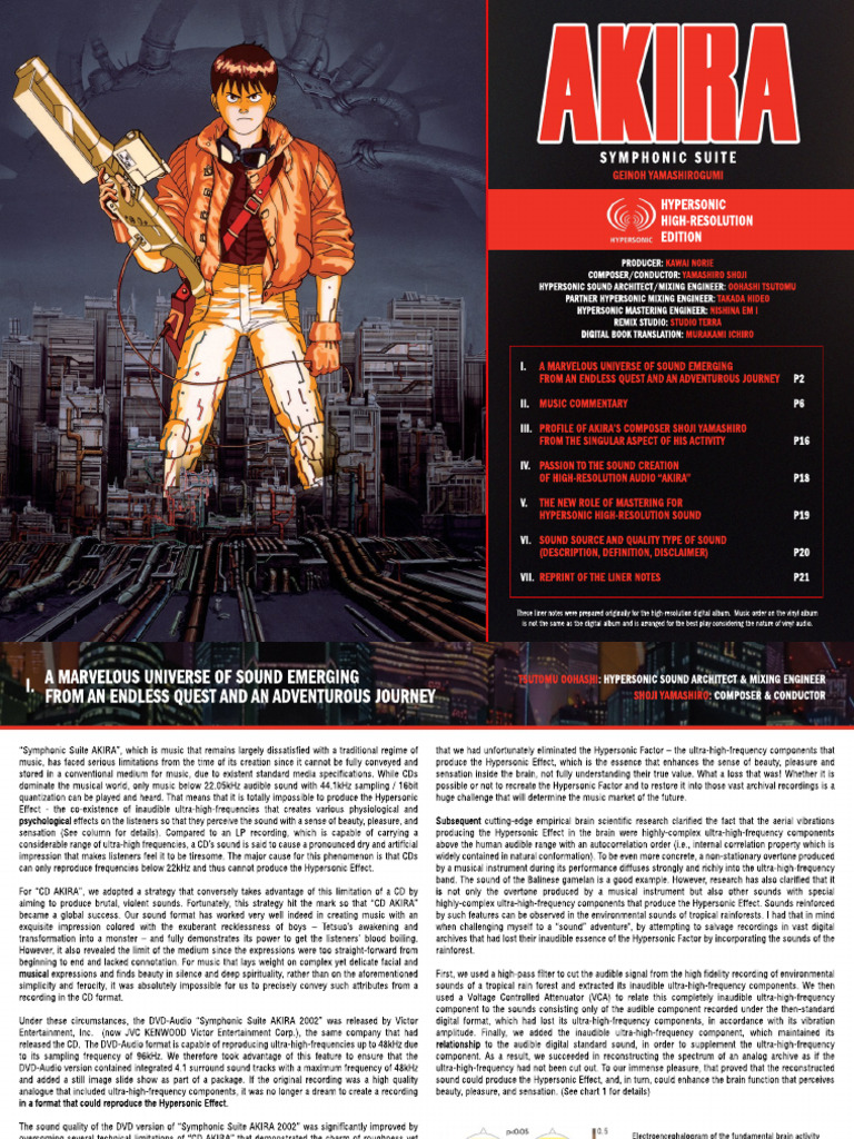 Akira LP DigBooklet | PDF