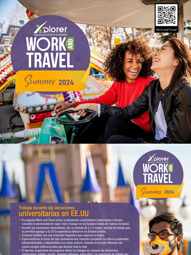 Programa Work and Travel SUMMER 2024F Compressed 1 | PDF