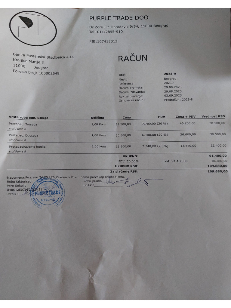 Racun - Purple Trade | PDF