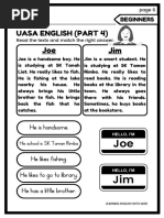Uasa English Writing Part 6 and 7 | PDF