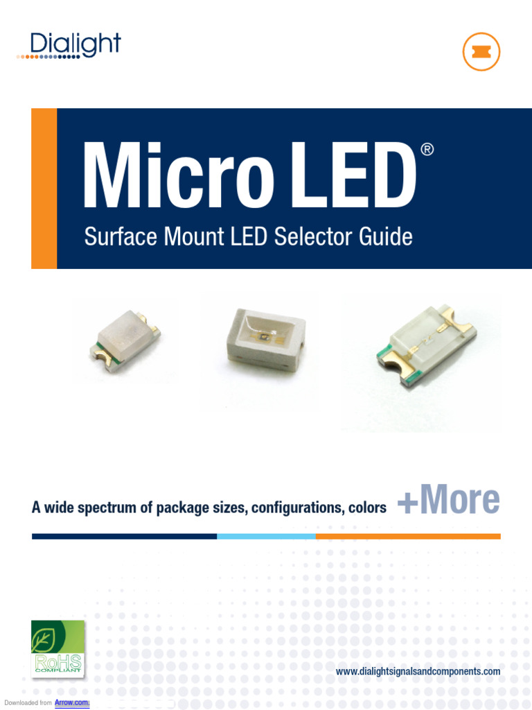 Dialight SMD Selector20guide Jun2020 | PDF | Anode | Cathode