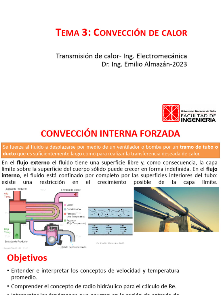 Clase 5-Convección de Calor II 19-4-23 | PDF | Capa límite | Calor